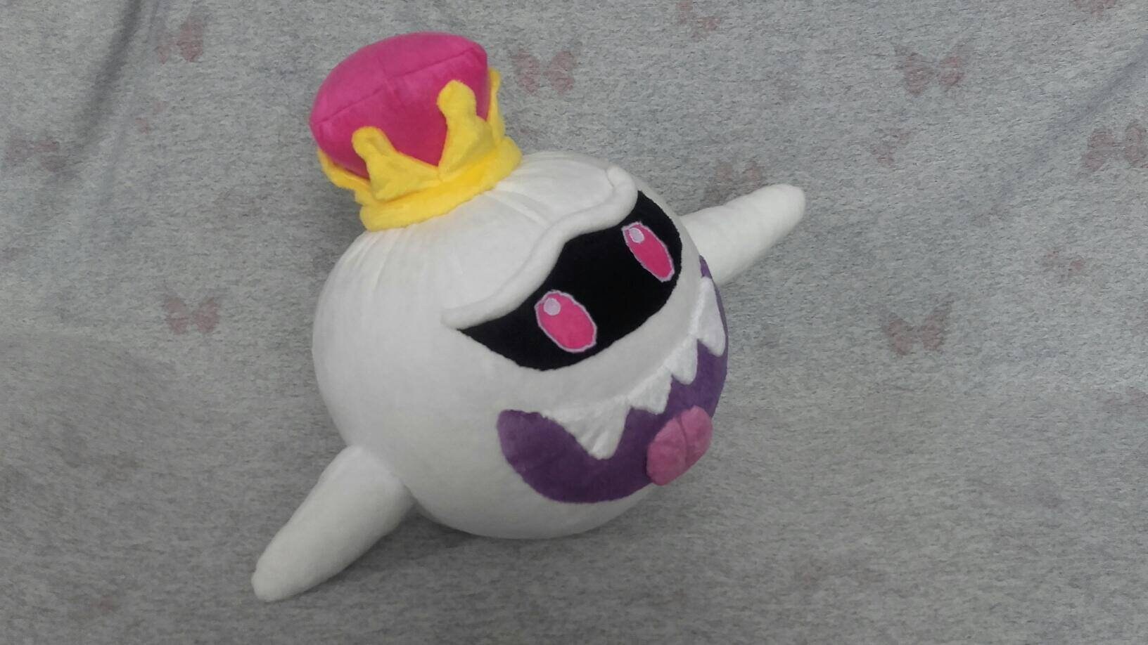 Custom Plush Just Like King Boo From Mario Inspired Funmade Etsy