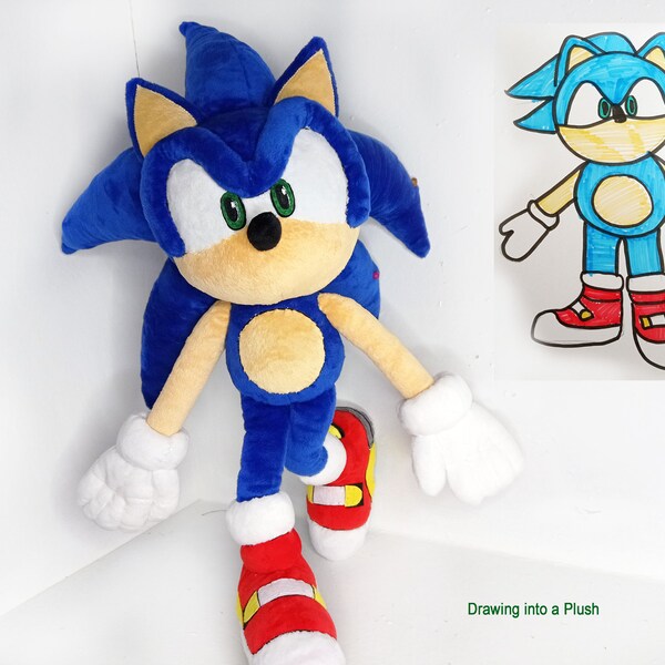 Sonic the Hedgehog Soap Shoes - Etsy