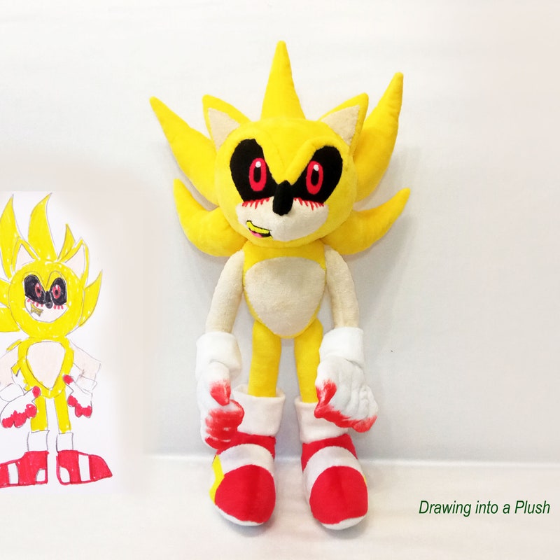 Sonic Exe Plush Toy - Etsy