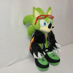 Custom plush Just Like Scourge the Hedgehog, Anti-Sonic, Evil-Sonic ...