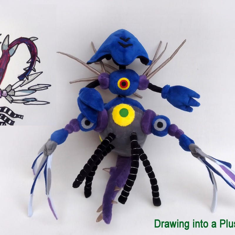 Metal Sonic Plush - Etsy