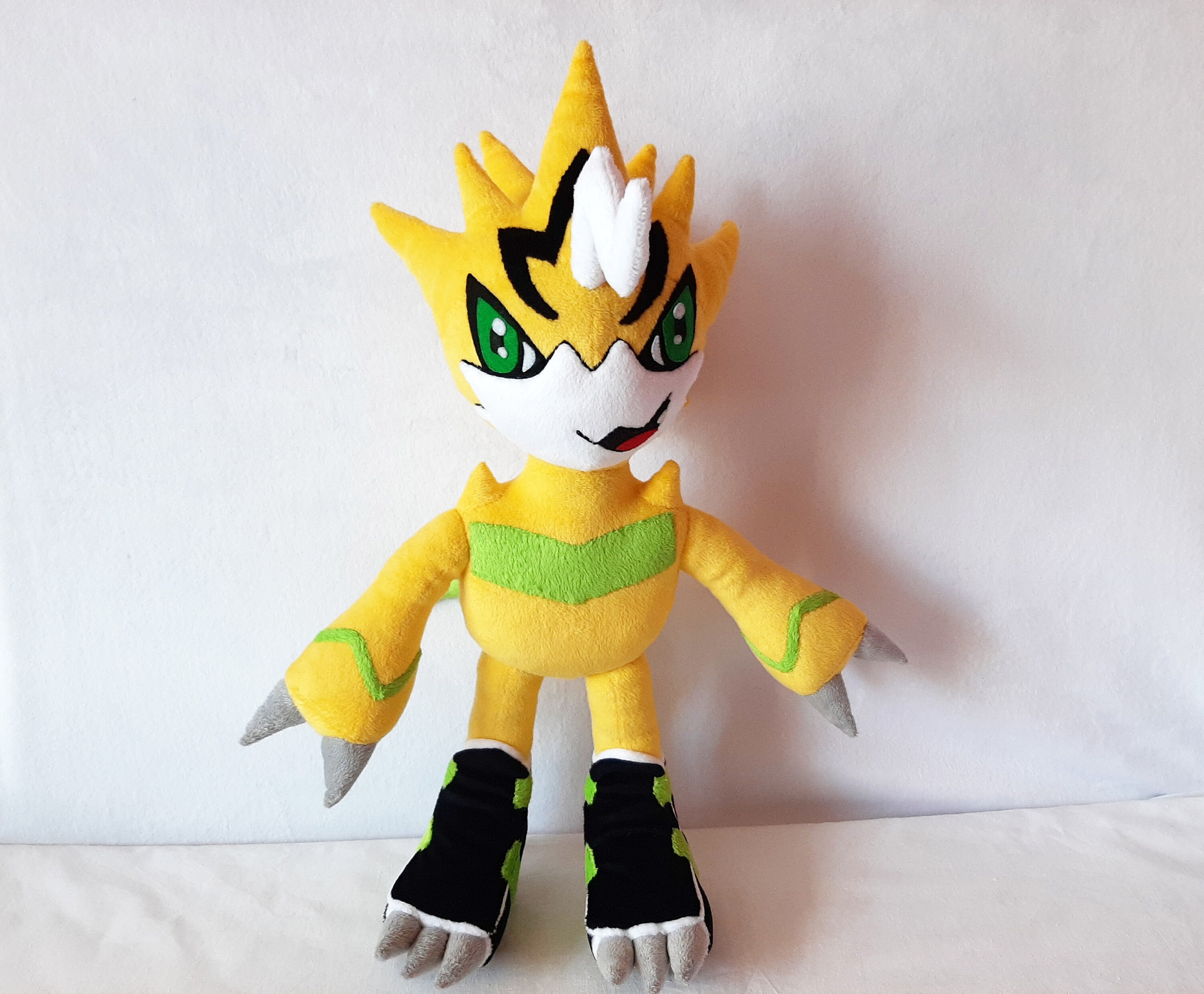 Custom Plush Just Digimon Pulsemon Inspired Funmade - Etsy