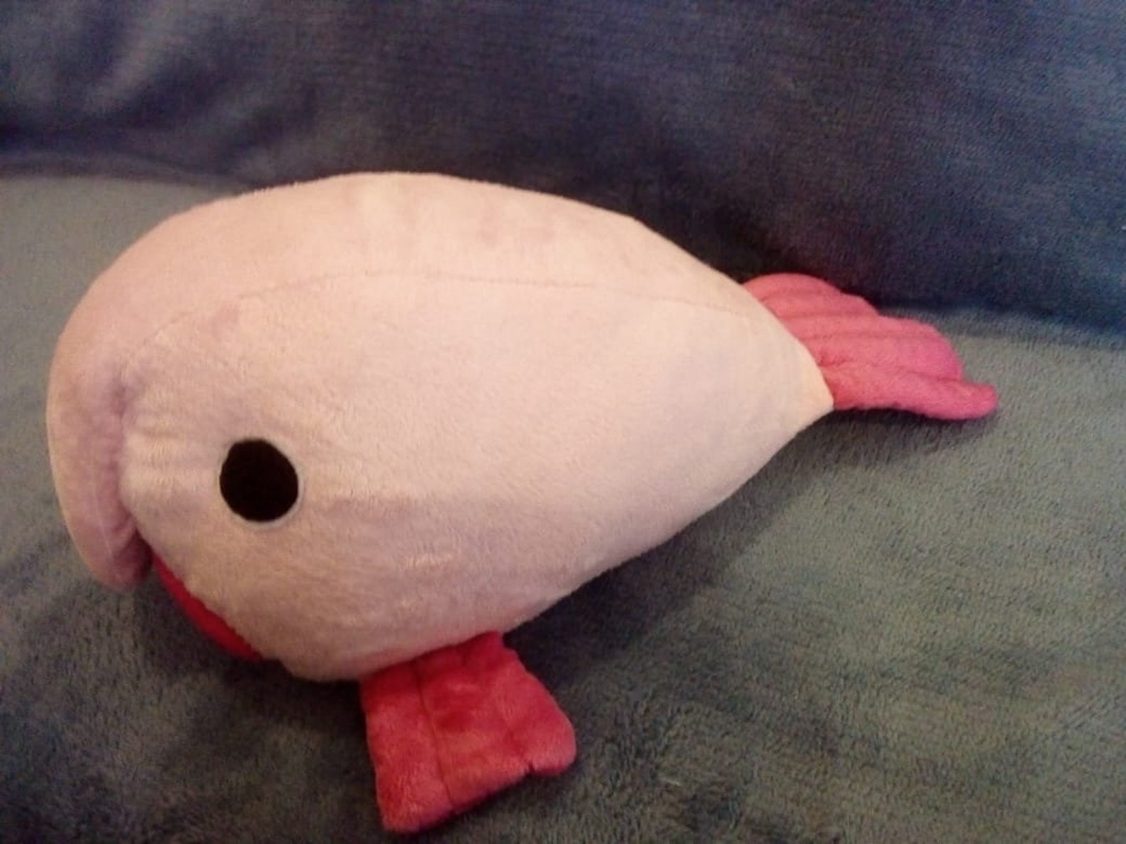 Blobfish plushie handmade kawaii blobby fish stuffed soft | Etsy