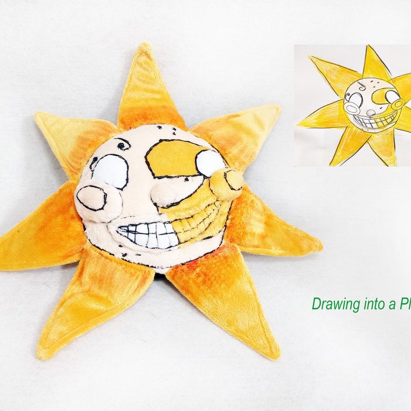 Sun and Moon Plushies - Etsy