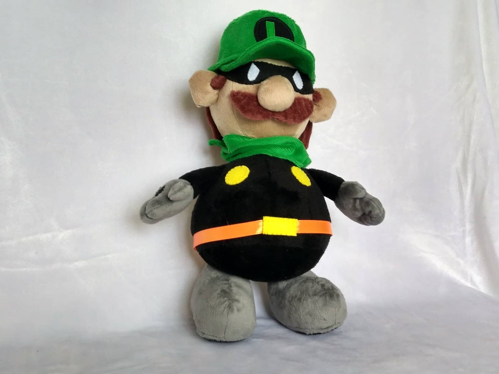 Custom Plush Just Like Super Paper Mario Mr L Mascot Inspired | Etsy