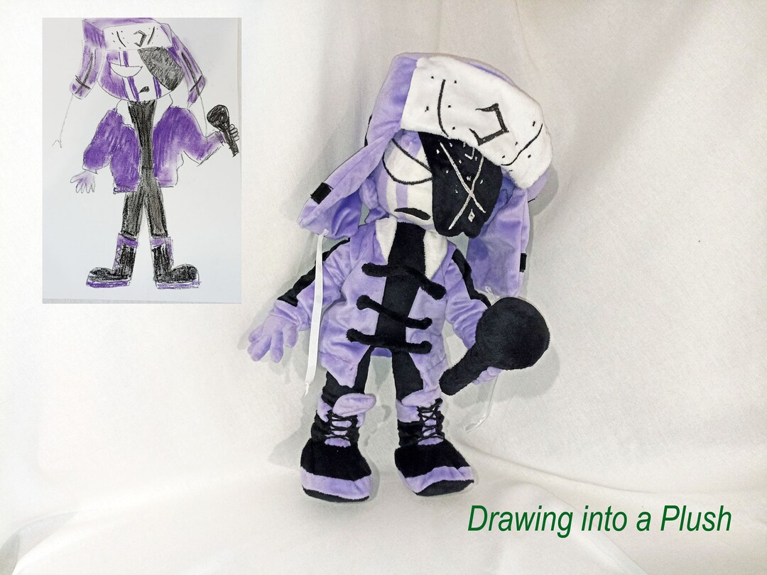 Custom Plush Just Like Ruv From Friday Night Funkin Inspired Funmade ...