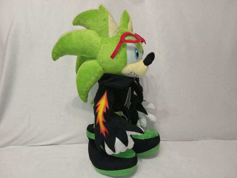 Custom plush Just Like Scourge the Hedgehog Anti-Sonic - Etsy.de