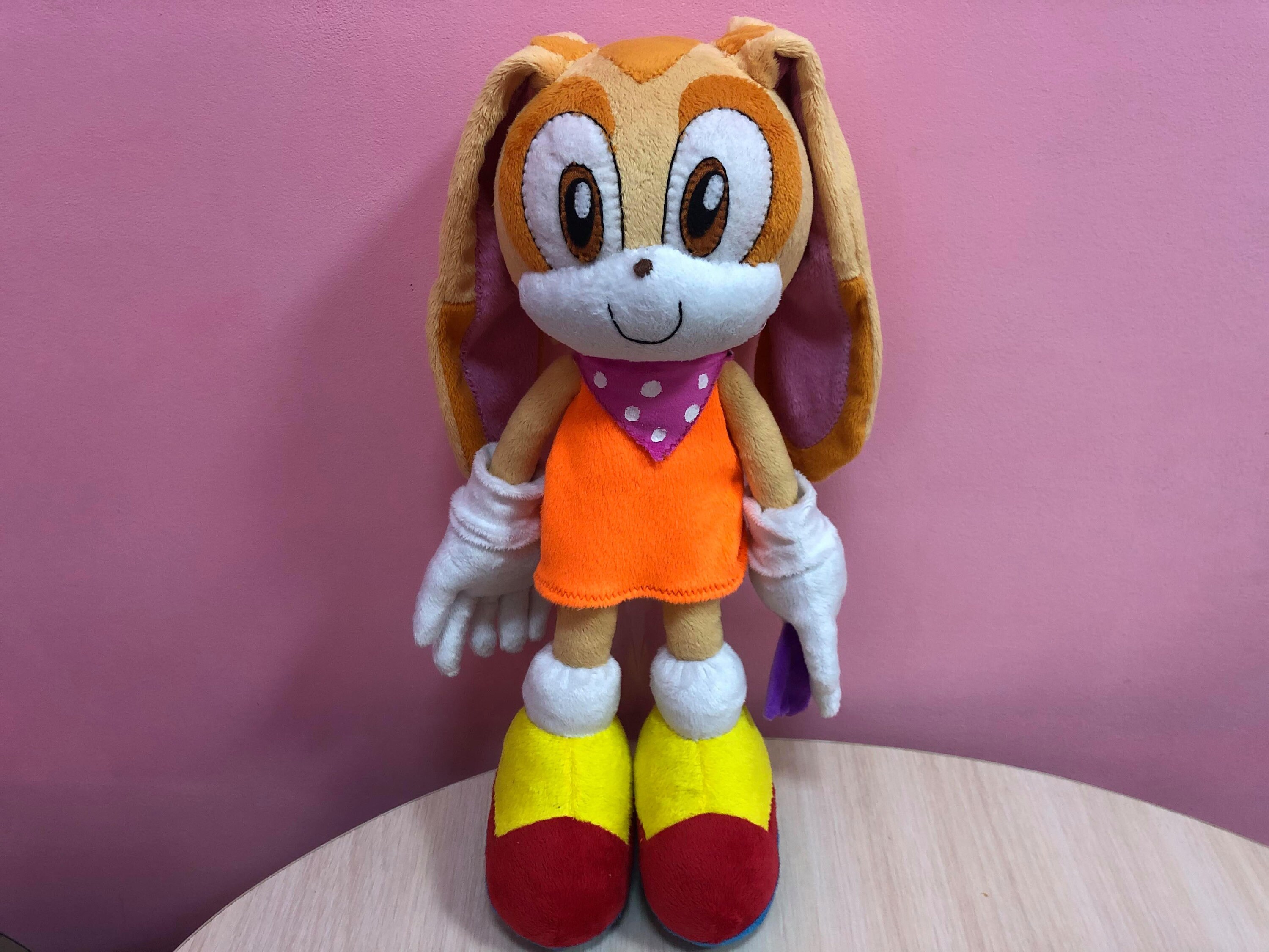 Cream plush store
