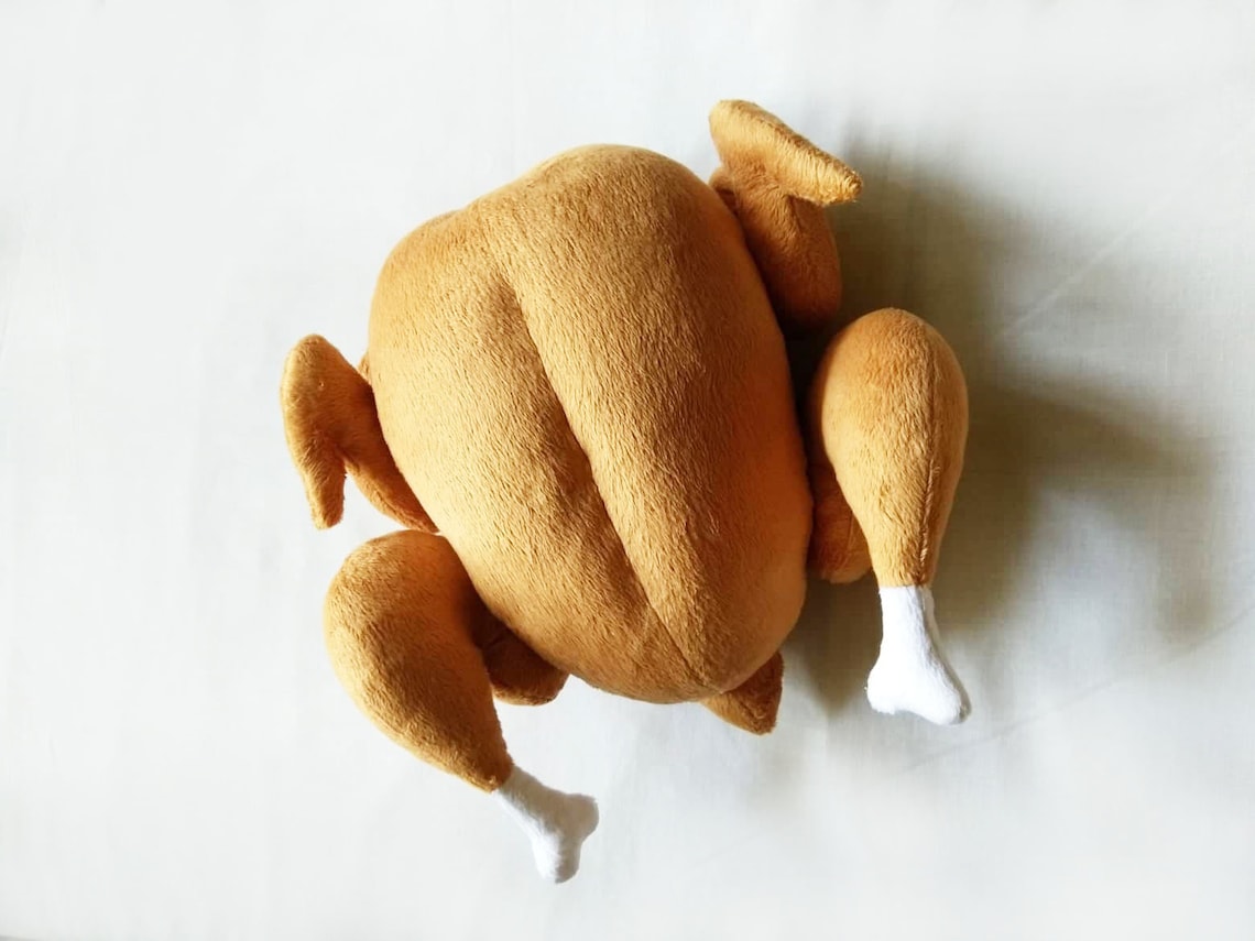 Chicken Pillow Food Pillow Chicken Decoration Chicken - Etsy