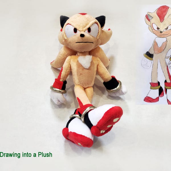 Super Shadow Plush - Etsy