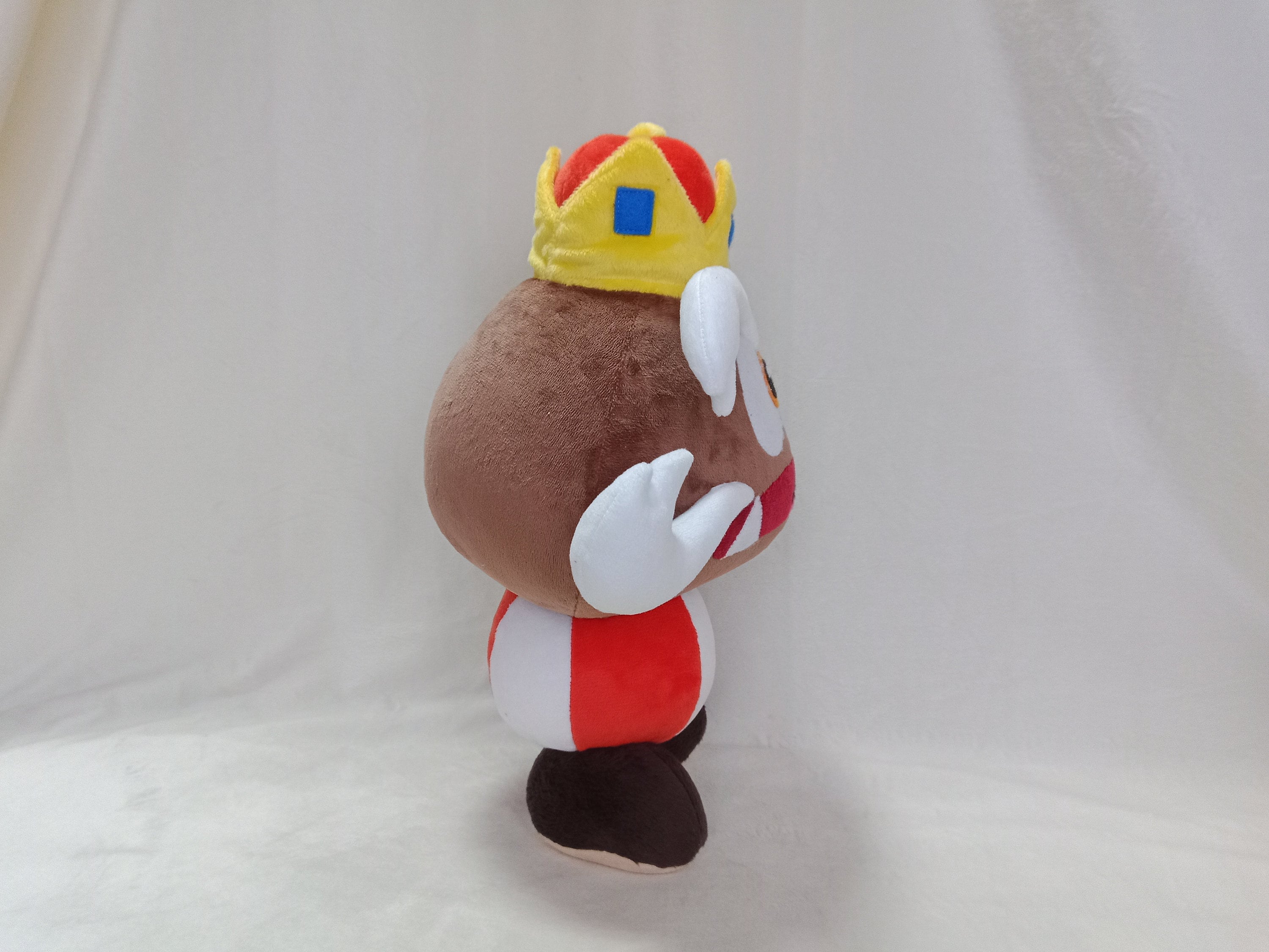 Custom Plush Just Like Paper Mario Goomba King Goomboss - Etsy