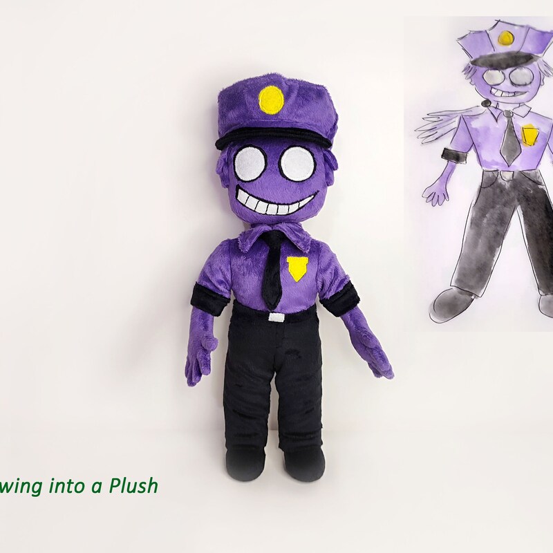 Purple Guy Plush - Etsy