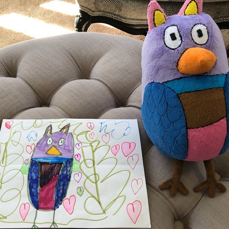 Toy commission. Custom plush. Pokemon plush. owl | Etsy