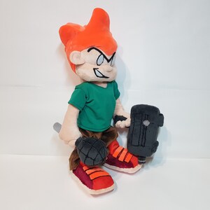 Custom Plush Just Like Pico From Friday Night Funkin Inspired Plush ...