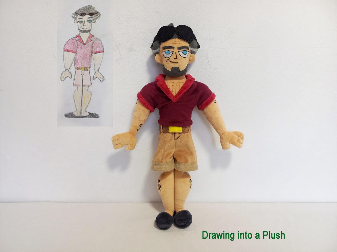 Custom Plush Just Like Connor Disventure Camp Inspired (funmade ...