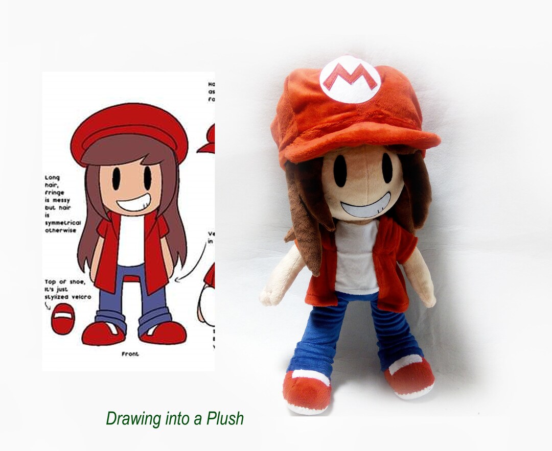 Custom Plush Toy, Plush Commission, Drawing to Toy. Please Send Me Your ...