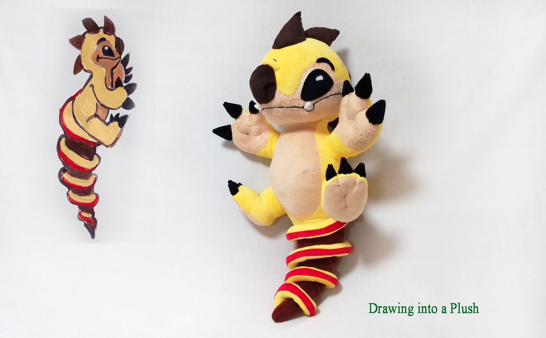 Custom Plush Just Like Digger Experiment 529 Lilo and Stitch Inspired ...