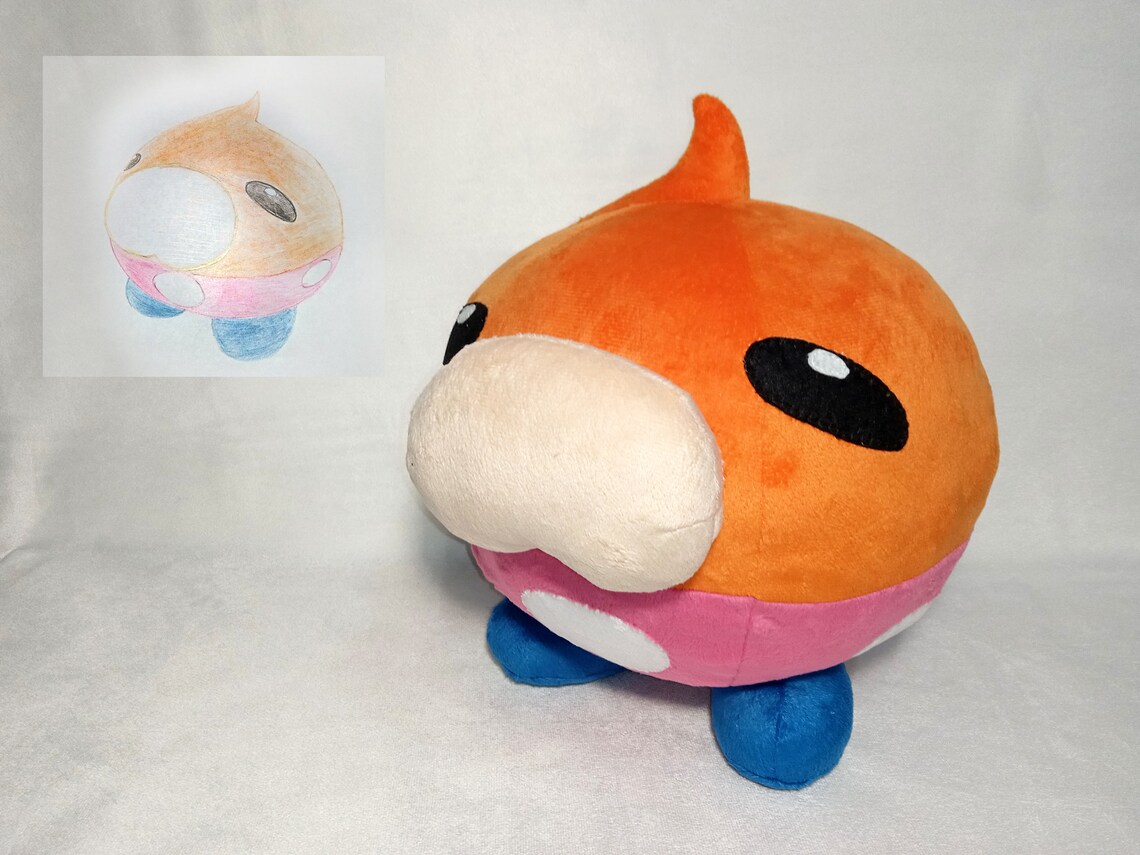 Custom Plush Just Like Strollin Stu Super Mario Sunshin - Etsy
