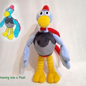 Custom plush Just Like Scratch sonic adventures chicken Scratch Chicken ...