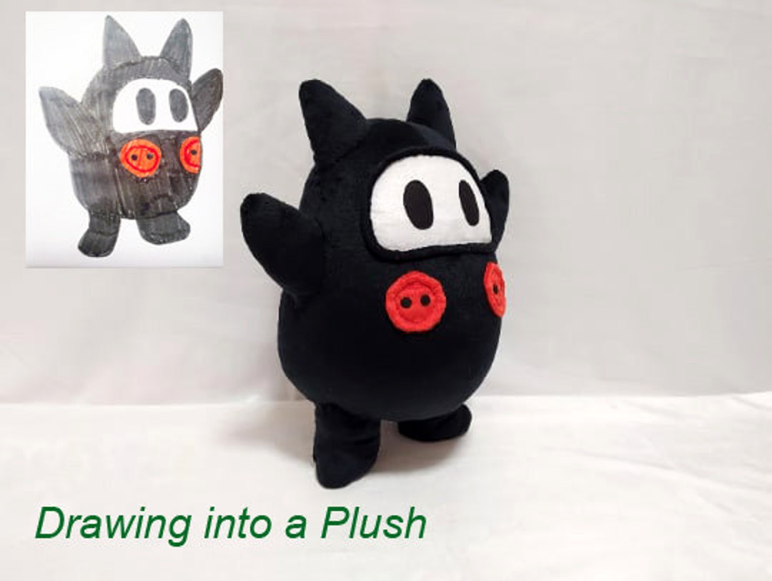 Custom Plush Just Like Ninji From Super Mario Run Inspired - Etsy Denmark