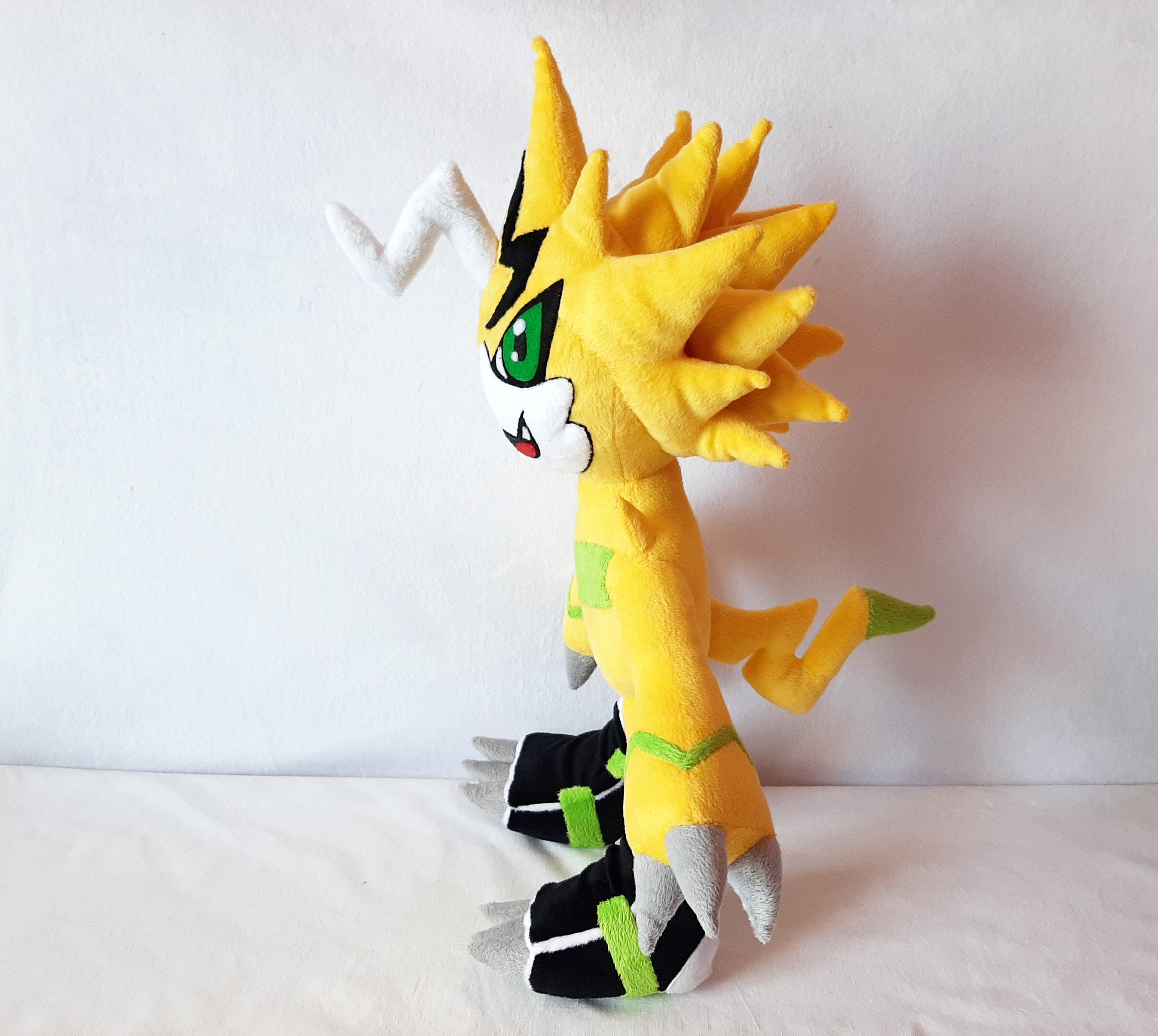 Custom Plush Just Digimon Pulsemon Inspired Funmade - Etsy