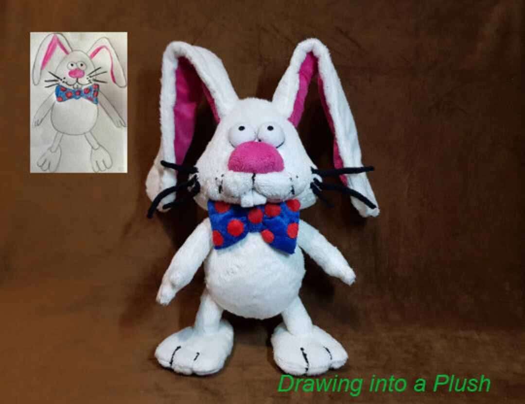 Custom Plush Just Like Very Bad Bunny Inspired Plush Funmade - Etsy