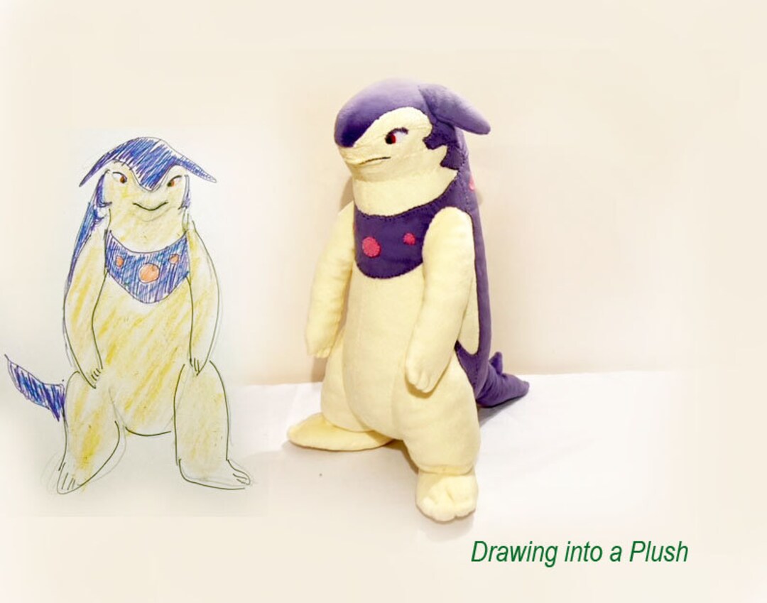 Custom Plush Just Like Hisuian Typhlosion From Pokémon Legends Arceus ...