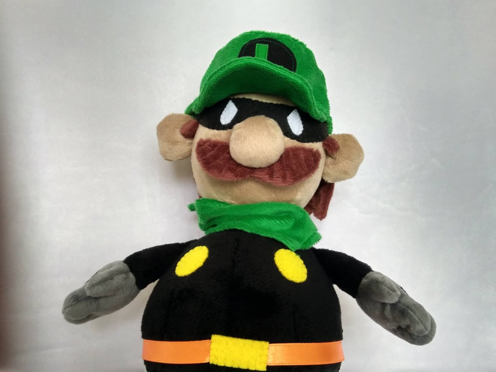 Custom Plush Just Like Super Paper Mario Mr L Mascot Inspired | Etsy