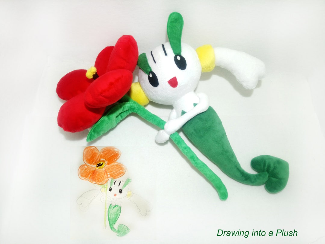 Custom Plush Just Like Floette Inspired, Funmade Unofficial to Order ...