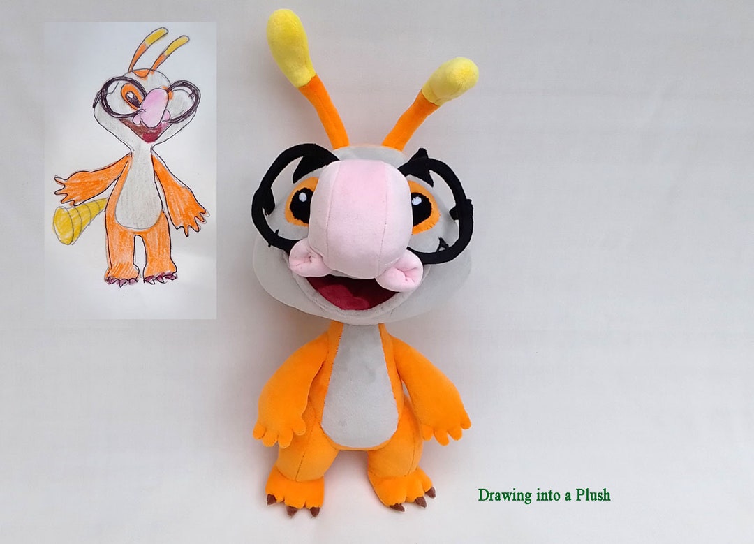 Custom Plush Just Like PJ, Experiment 133, Lilo & Stitch Plush Inspired ...