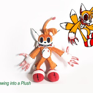 Tails Exe Plush - Etsy