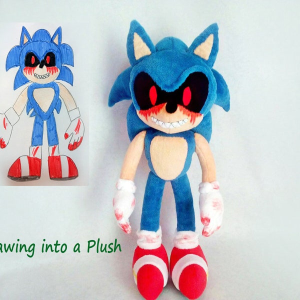 Shin Sonic Plushie - Etsy