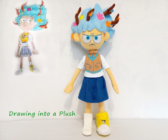 Custom Plush Just Like Anne Blue Power Boonchuy Amphibia | Etsy