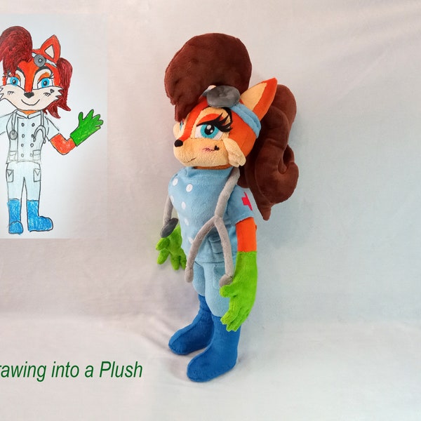 Sally Acorn Plush - Etsy