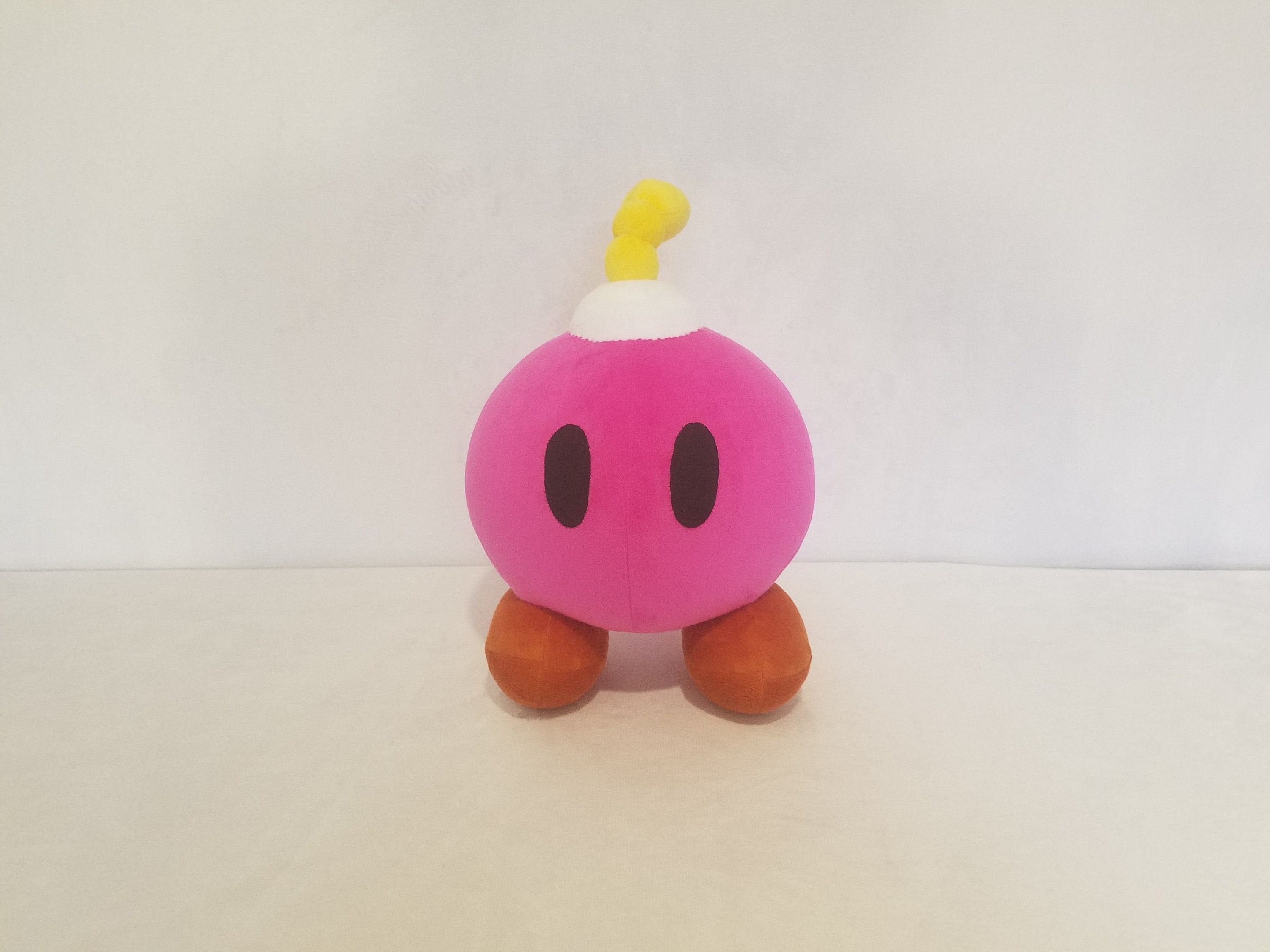 Custom plush Just Like Bombette Super Mario inspired - Etsy España