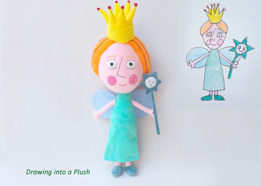 Custom Plush Just Like Queen Thistle From Ben Hollys Little - Etsy