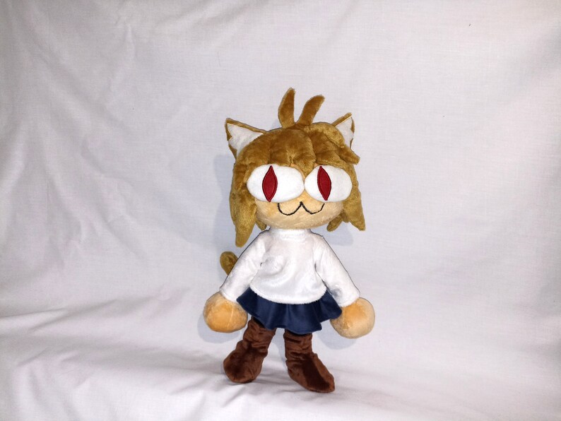 Custom plush just like Neco Arc inspired funmade unofficial - Etsy México