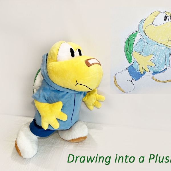 Paper Mario Plush - Etsy
