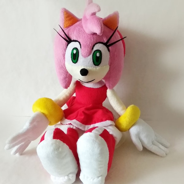 Sonic the Hedgehog Amy Plush - Etsy