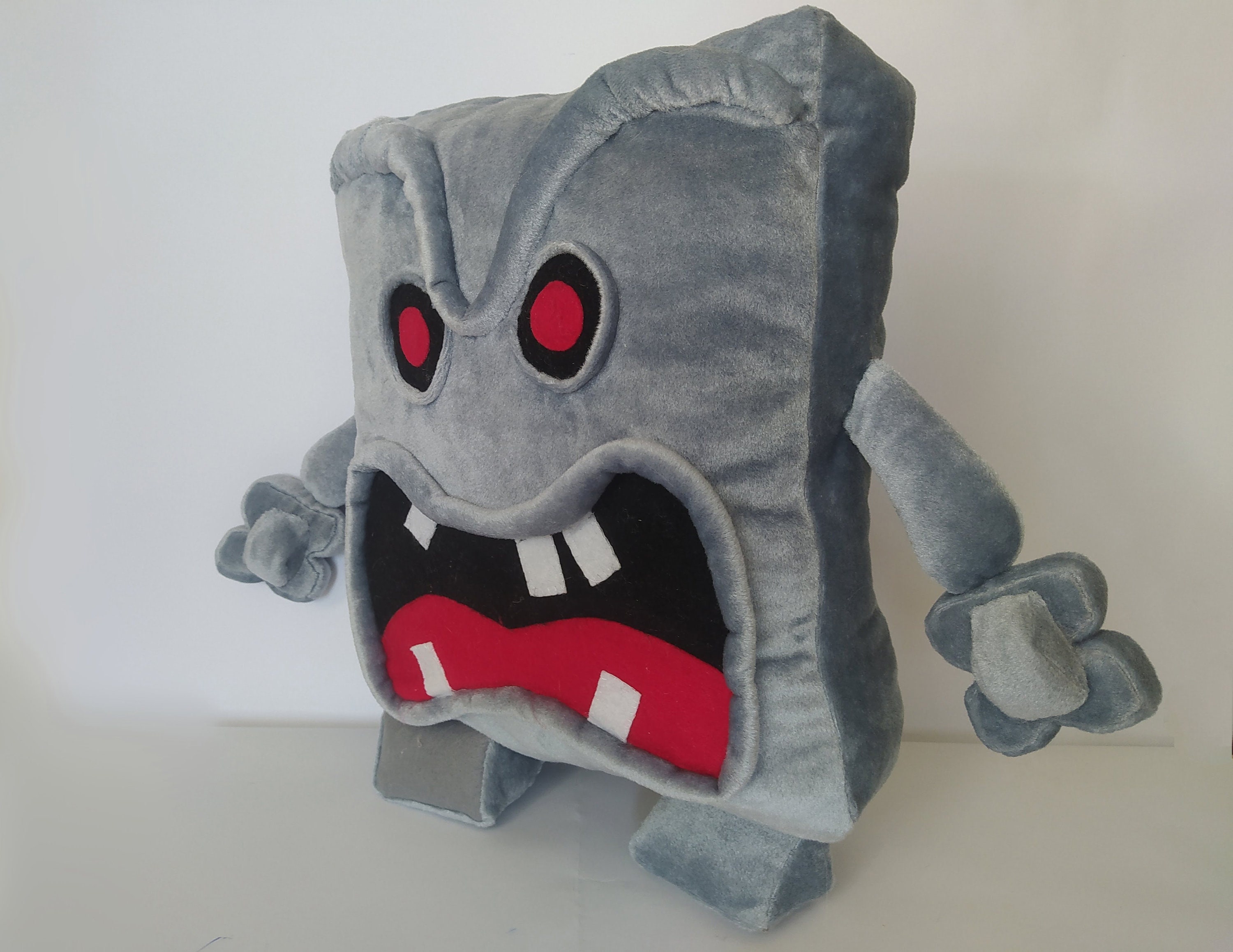 Custom Plush Just Like Whomp King Super Mario Inspired - Etsy