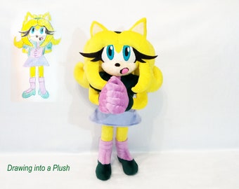 Maria Robotnik the Hedgehog Plush - Etsy UK
