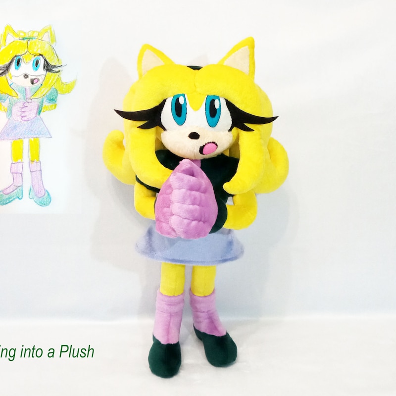 Sonic the Hedgehog Maria Plush - Etsy