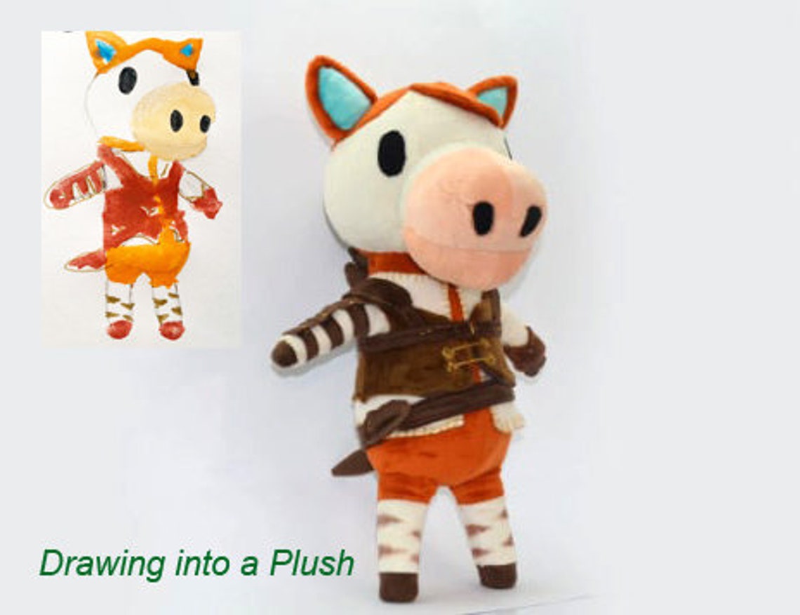 Custom Plush Just Like Papi Horse Animal Crossing Inspired - Etsy