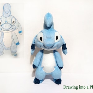 Custom Plush Just Like Drowsy Experiment 360 Lilo and Stitch Inspired ...