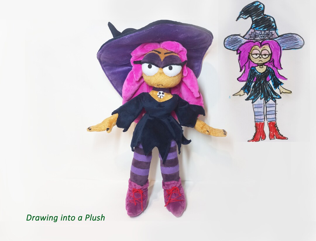 Custom Plush Just Like Enid OK K. O Inspired, Funmade Unofficial to ...