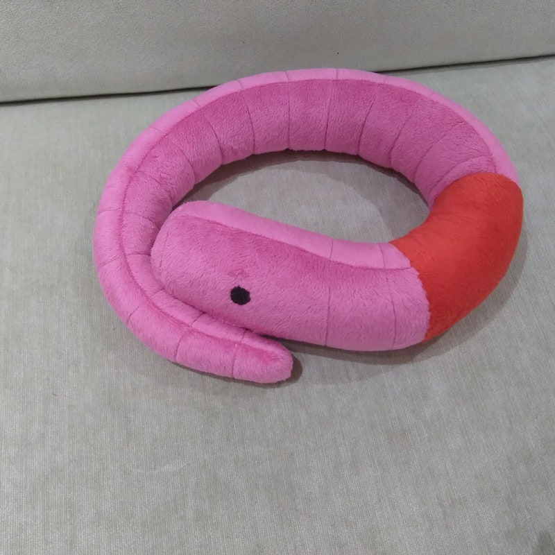 Worm Plush - Etsy