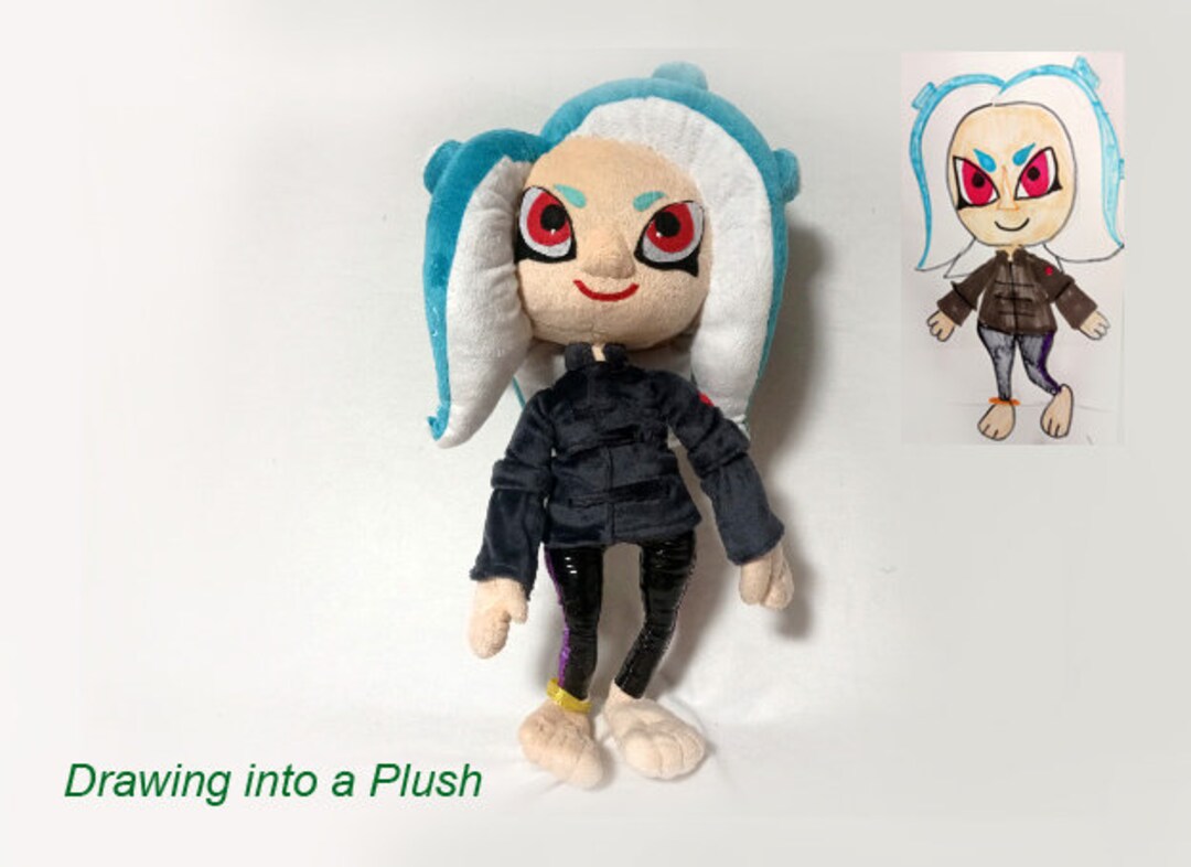 Custom Plush Just Like Splatoon Inspired funmade Unofficial to Order ...