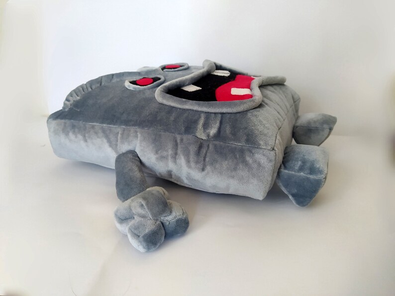Custom Plush Just Like Whomp King Super Mario Inspired Etsy