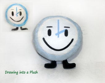 Clock Bfdi Plush - Etsy Canada