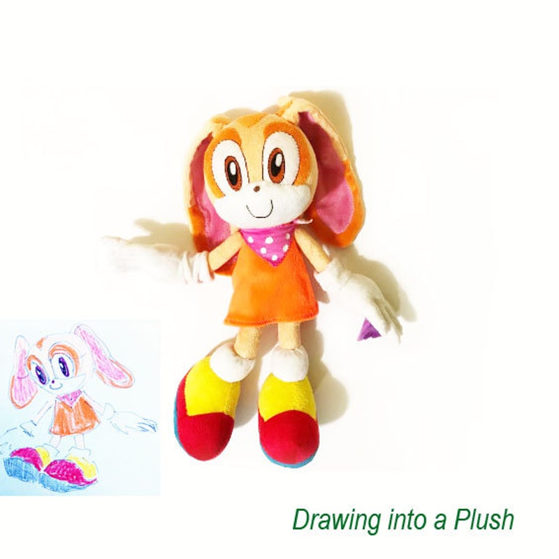Sonic Cream the Rabbit Plush - Etsy